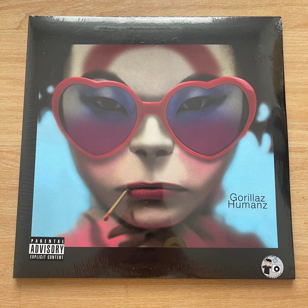 แผ่นเสียง Gorillaz Humanz 2 x Vinyl LP Album แผ่นเสียง มือหนึ่ง ซีล ...