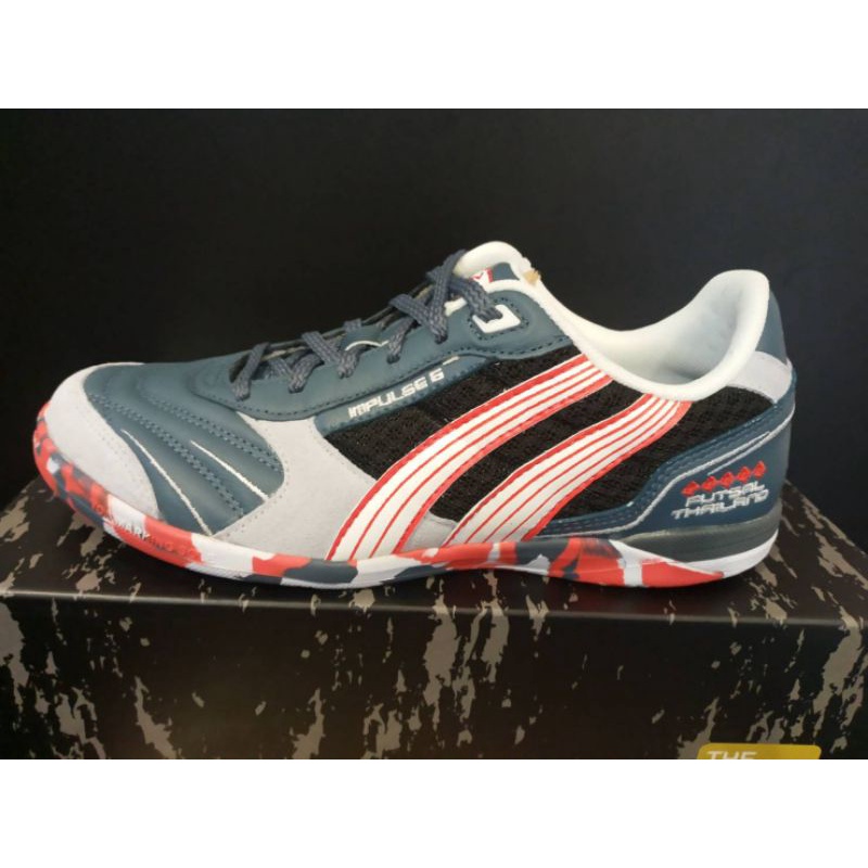 รองเท้าฟุตซอลแพน อิมพัลส์ 6 pan IMPULSE 6 VI KANGAROO ตัวท็อป รหัส ...
