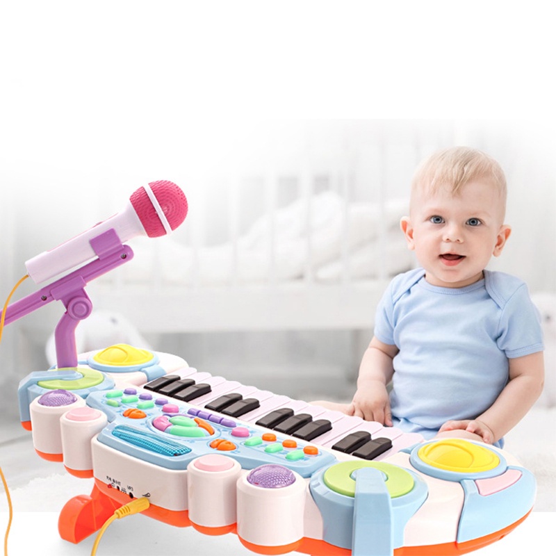 BMusical Toys Kids Piano 37 Keys Mini Electronic Organ Musical Piano ...