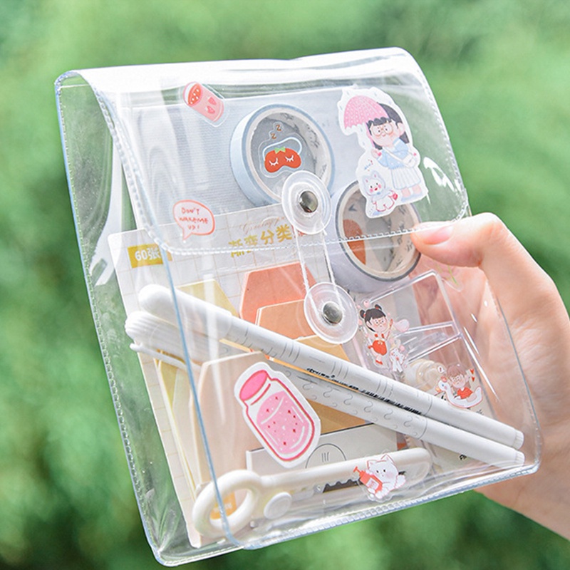 ins wind transparent PVC winding wire storage bag - bibitop.th - ThaiPick