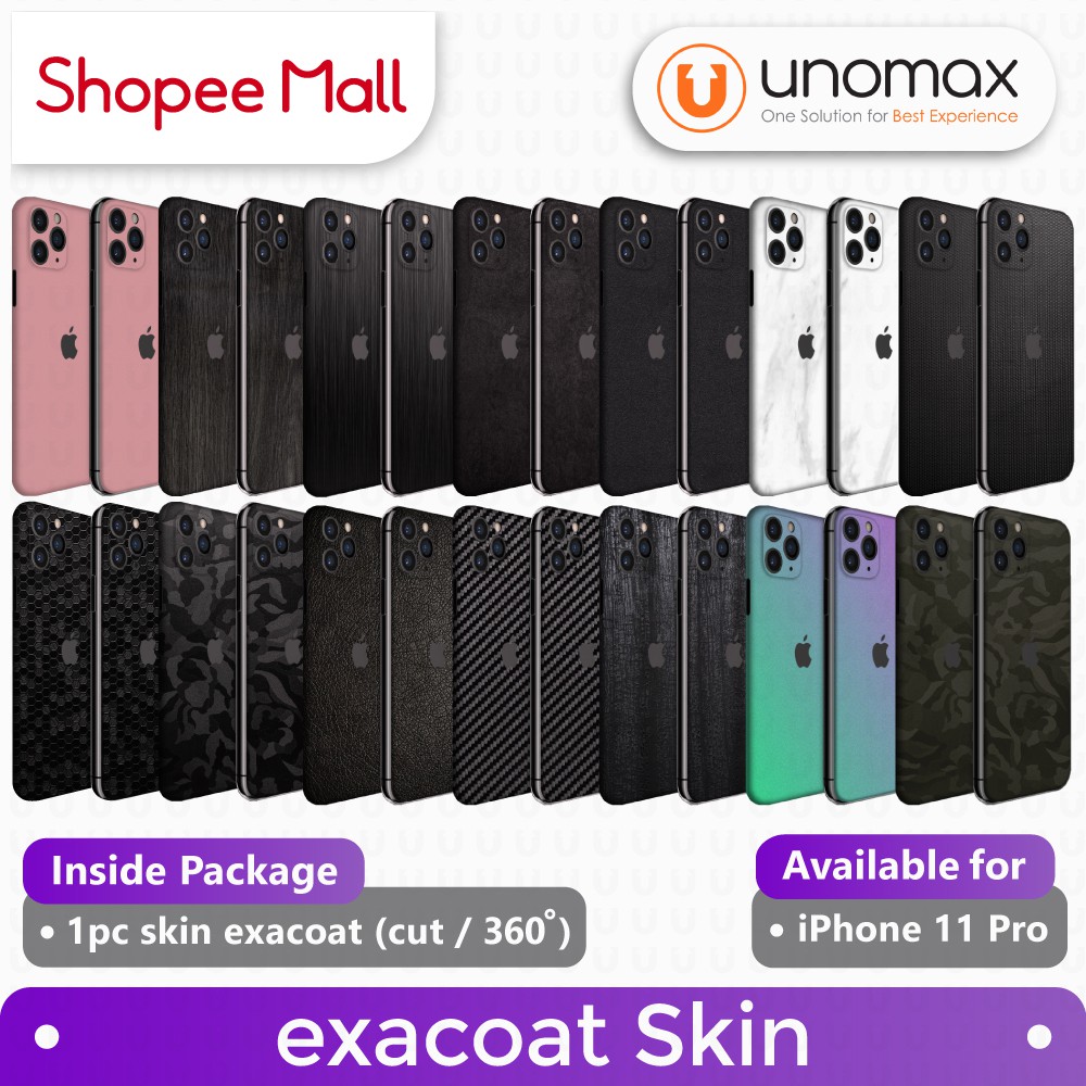 เคสโทรศัพท์มือถือ Exacoat Skin Iphone 11 Pro (5.8 นิ้ว) สีชมพู - unomax ...