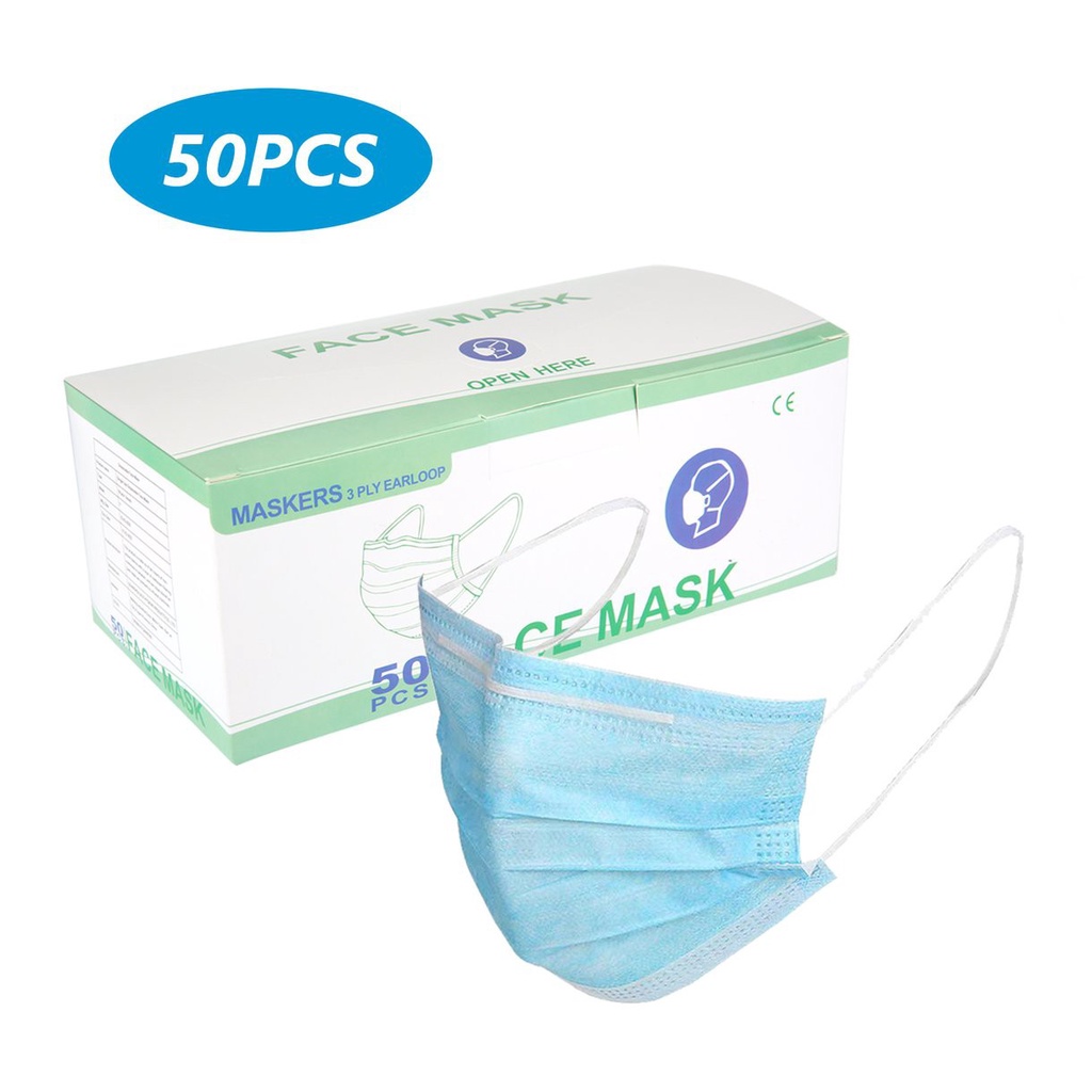 ♣kn95 face medical mask 50pcs/100pcs, 5 layer protective double-layer ...