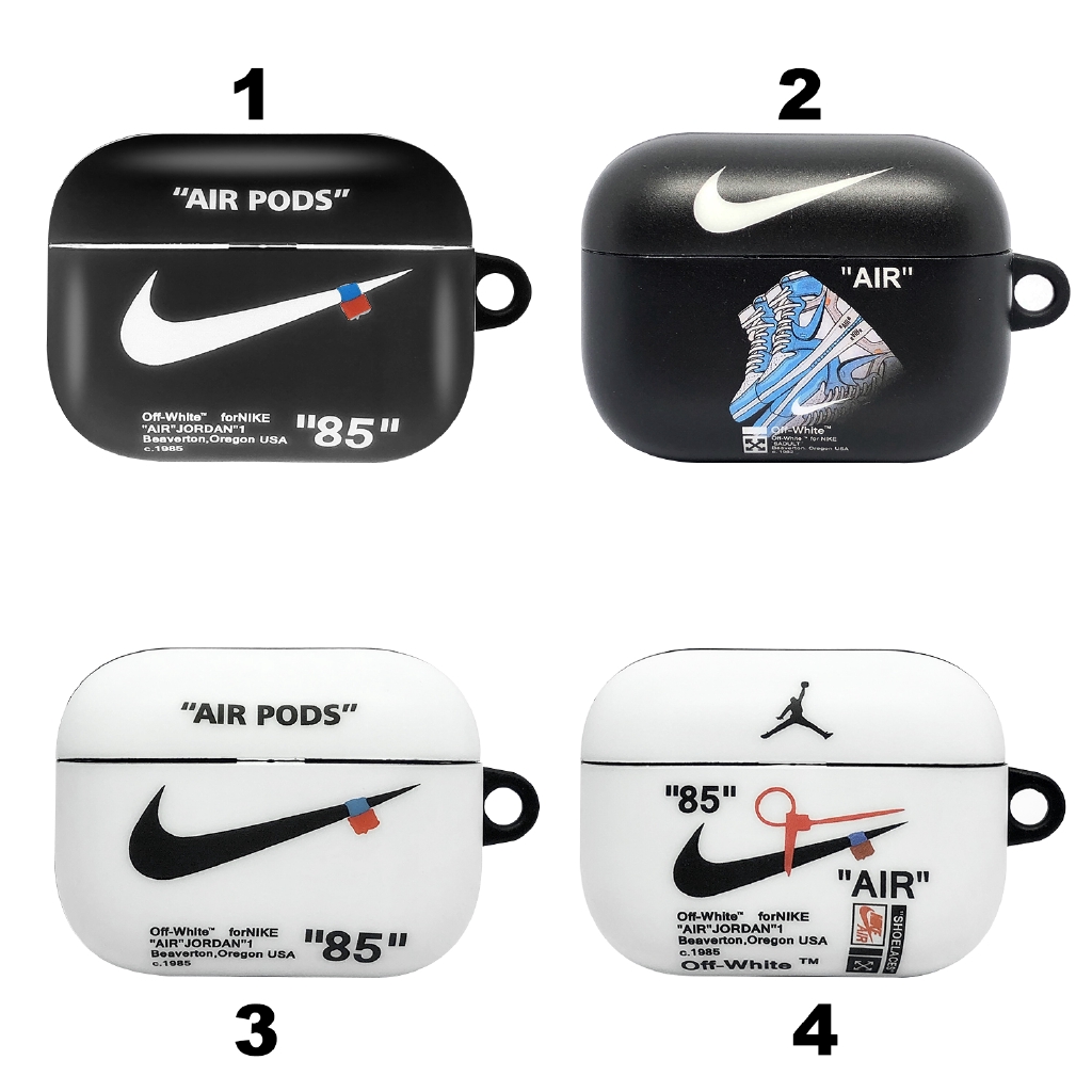 Bag AirPods Case For AirPods 1 2 3 Silicone Nike Wireless Bluetooth ...
