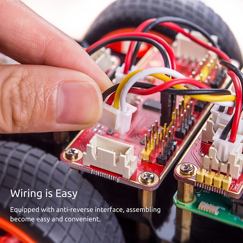 Sunfounder picar-V Smart Robot Video Car V 2.0 Kit สำหรับ Raspberry Pi ...