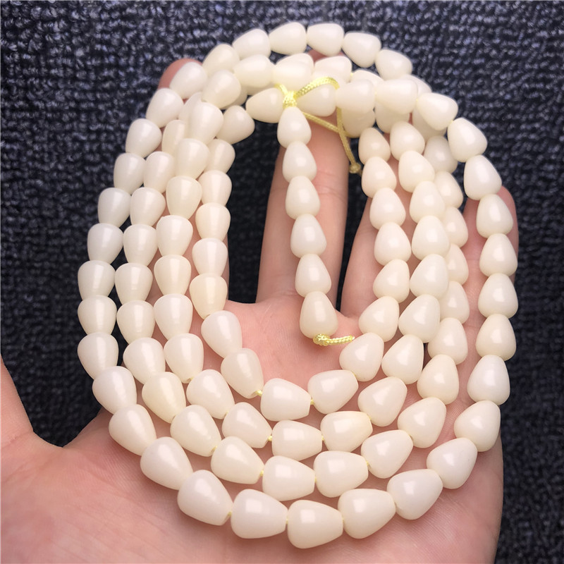 White Jade Bodhi White Jade Bodhi Carved a Dai Pendant Design108Bodhi ...