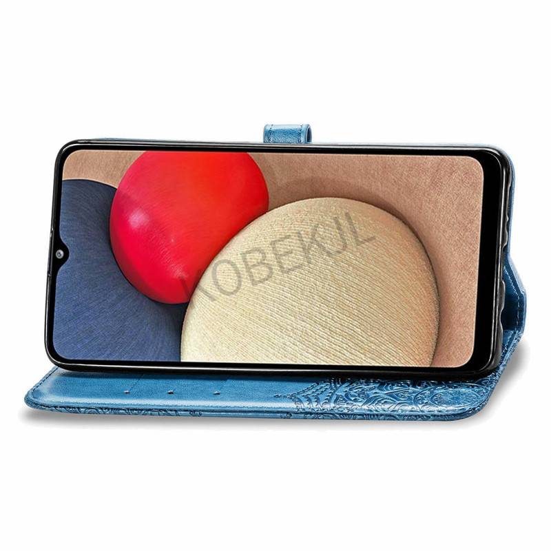 เคสโทรศัพท์หนัง Pu แบบพับได้สําหรับ Samsung Galaxy A02S Sm-A025F ...