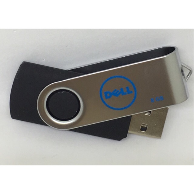 Flash Drive Dell 8G USB แฟลชไดรฟ์แบบพับได้ ความจุ 8GB น้ำหนักเบารองรับ ...
