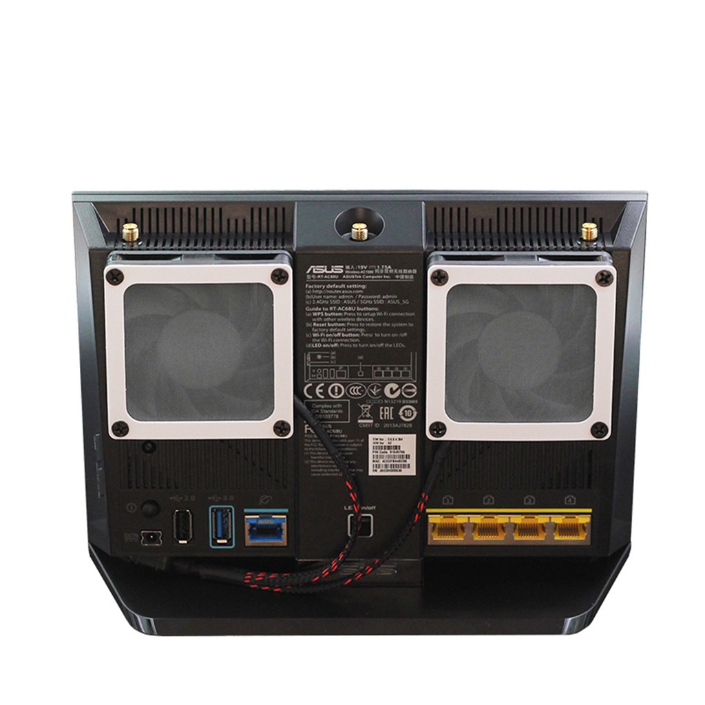 7cm dual fan USB DC 5V router cooling fan is suitable for routers ...