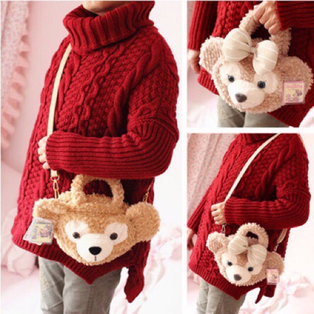 พร้อมส่ง Duffy & Shellie May Crossbody Bag กระเป๋าสะพายข้าง หมีขนปุย ...
