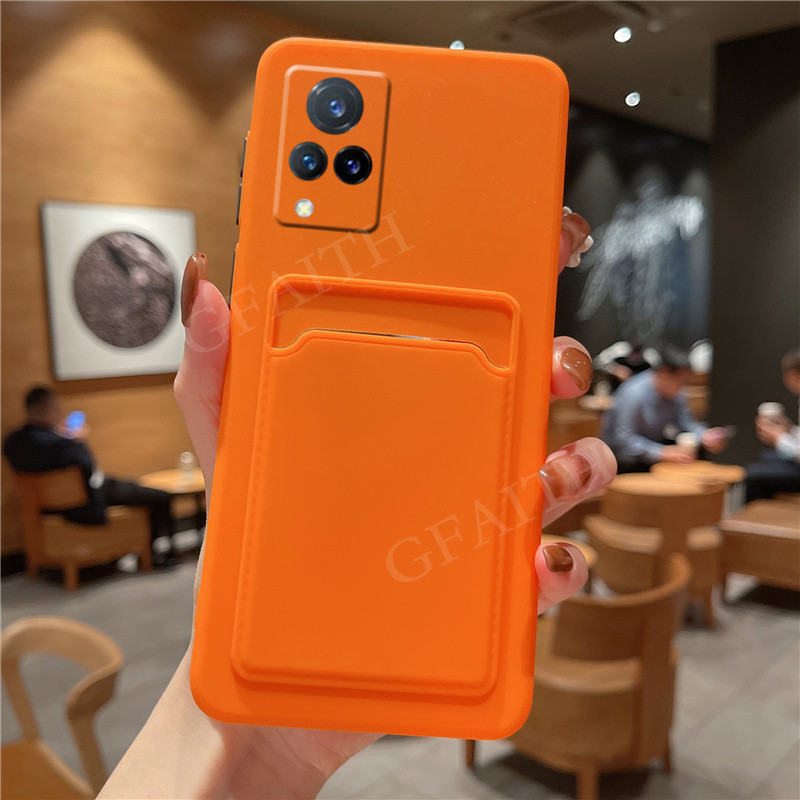 เคส VIVO V21 5G 2021 New Phone Casing Skin Feel TPU Soft Case with ...