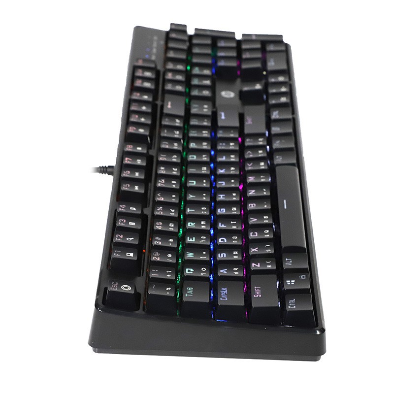 คีย์บอร์ดHP GK320 MECHANICAL KEYBOARD 104 KEYS BLUE SWITCH - bt7bg00el5 ...