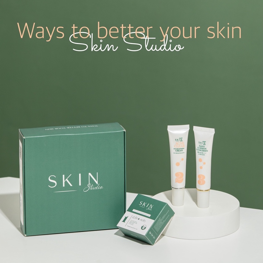 Skin Studio acne clear and brightening set | Shopee Thailand
