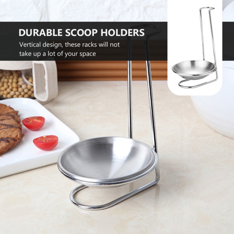 2pcs Practical Spoon Racks Ladle Holders Kitchen Storage Racks Assorted ...