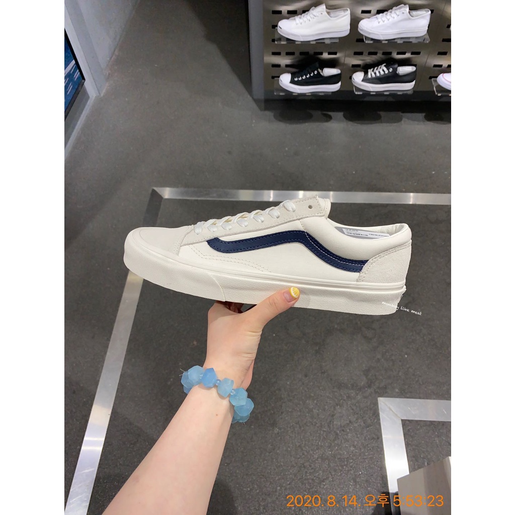 แท้ จัดส่งจากเกาหลี (จัดส่งที่รวดเร็วจัดส่งฟรี) vans old skool GD style ...