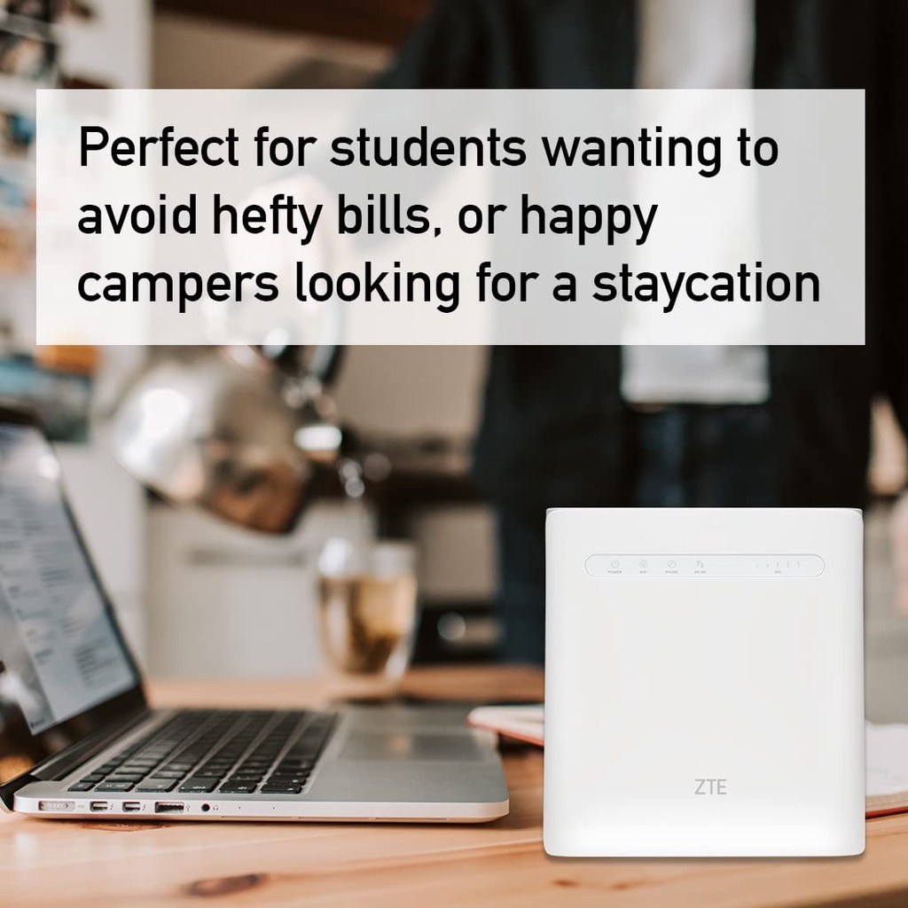 ZTE MF286 CPE 4G Router CAT6 300Mbps WiFi 5 AC1200 DATAVOICE ...