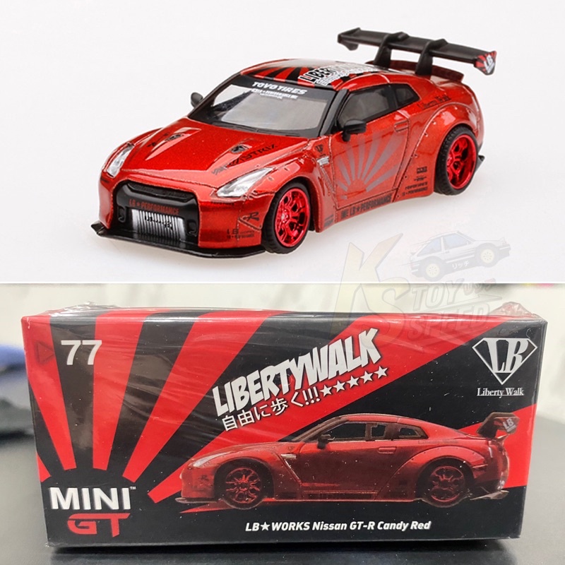 MINI GT LB★Works Nissan GT-R (R35) Candy Red | Shopee Thailand