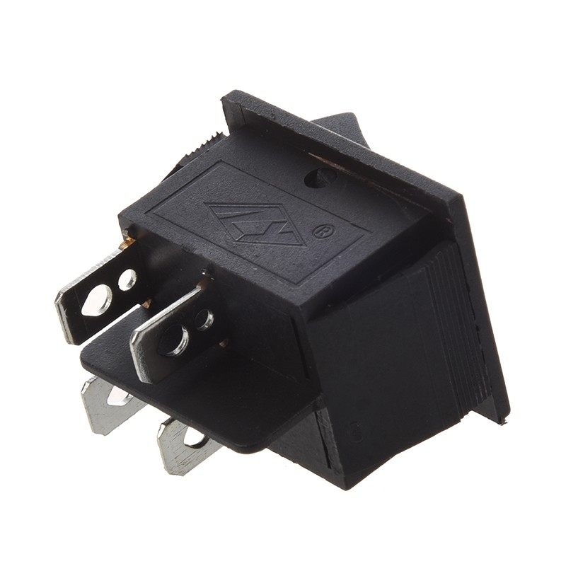 AC 250V 16A 4 Pin ONOFF IO 2 Position DPST Snap in Boat Rocker Switch ...
