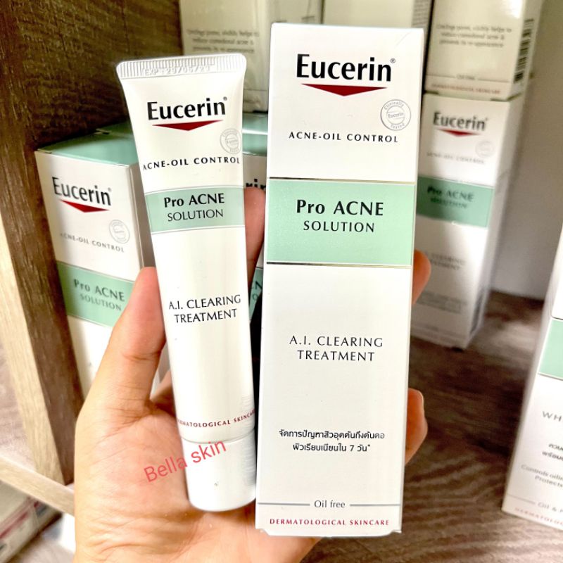 Exp.2023] Eucerin pro acne gift set [cleansing gel + toner +Day matt ...