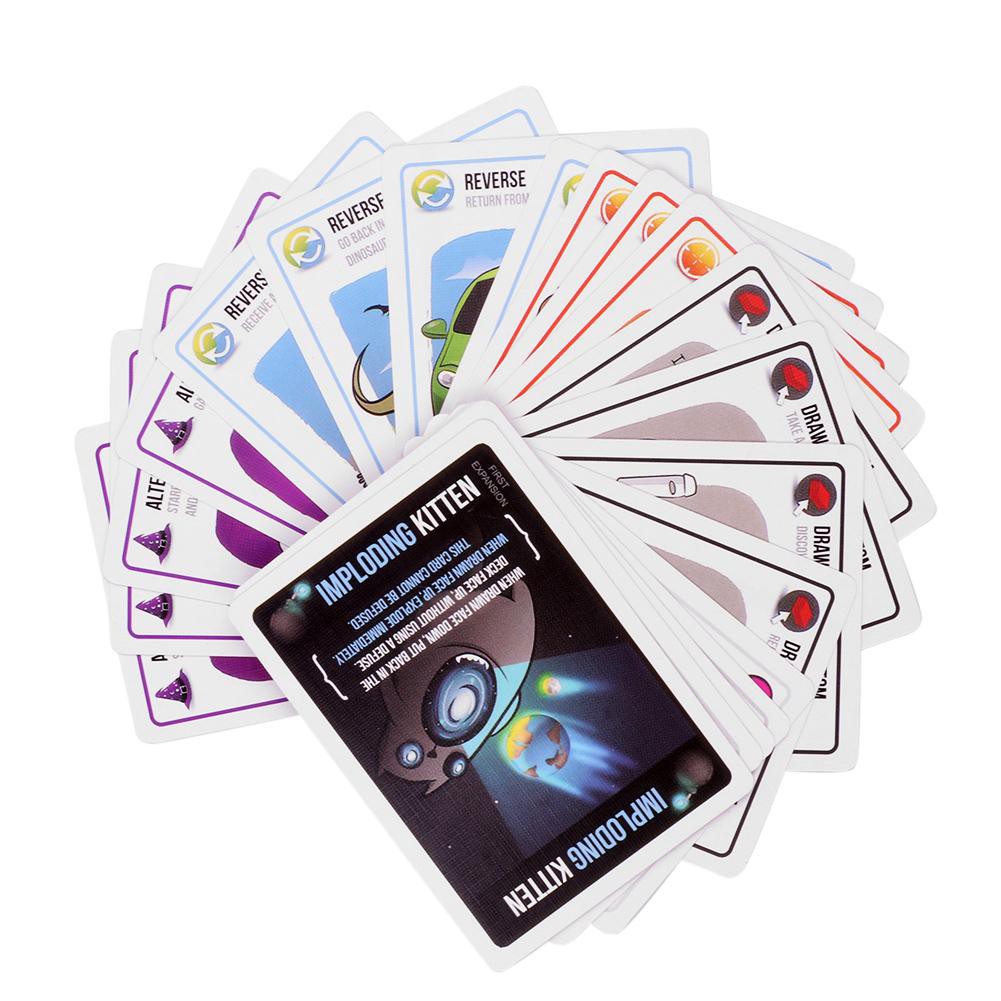 MIE-New Fun Table Card Imploding Exploding Kittens Card Family ...