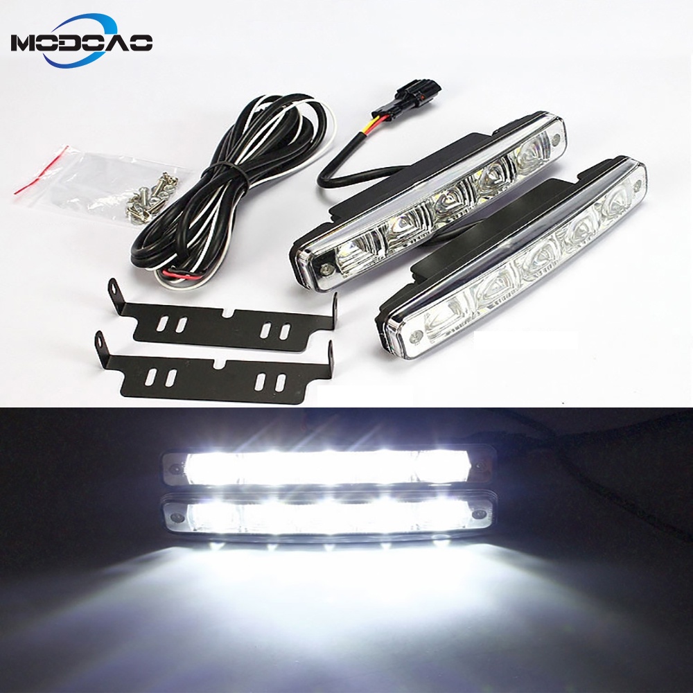 In Stock2pcs 10w 12v Super Bright Led Daytime Running Light Car ...