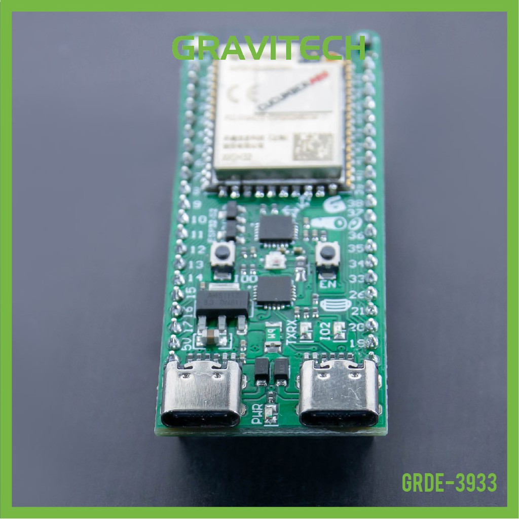 [Gravitechthai]Cucumber MIS Gravitech ESP32-S2 WiFi Dev Board with Sensors | Shopee Thailand