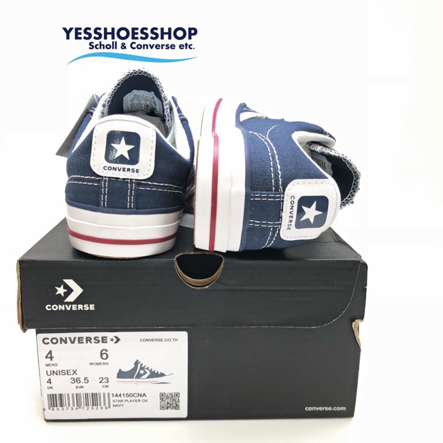 สินค้าพร้อมส่ง รุ่นConverse Star Player 144148 รองเท้าผ้าใบคอนเวิรส์วัน ...