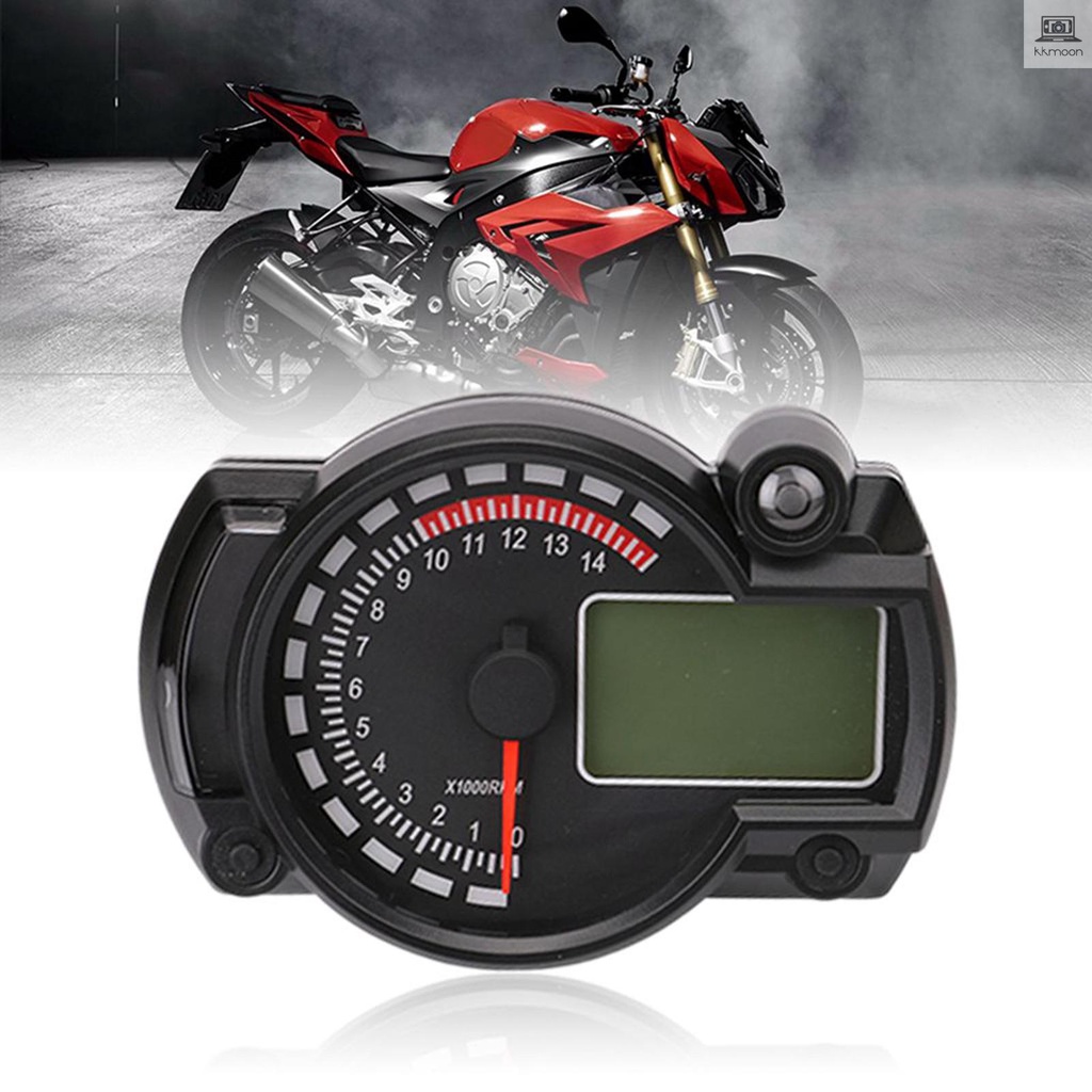 Motorcycle Universal Instrument In 7 Colors Waterproof Digital Liquid ...
