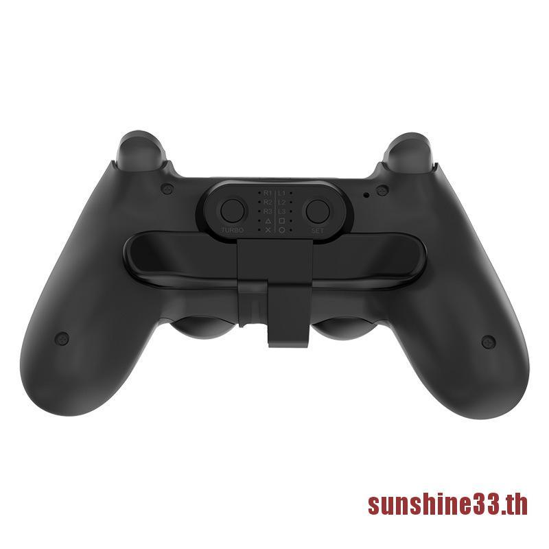 SUNT Controller Back Button Attachment PS4 Gamepad Rear Extension Adapter Elect - sunshine33.th ...