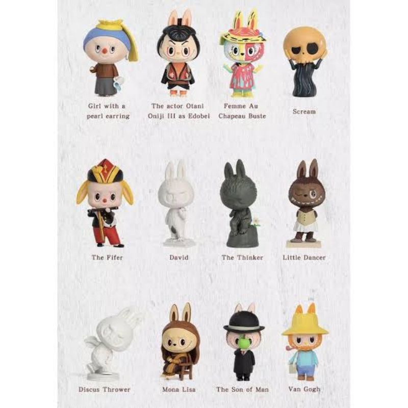 Labubu - The Monsters Art Series (พรัอมส่ง) | Shopee Thailand