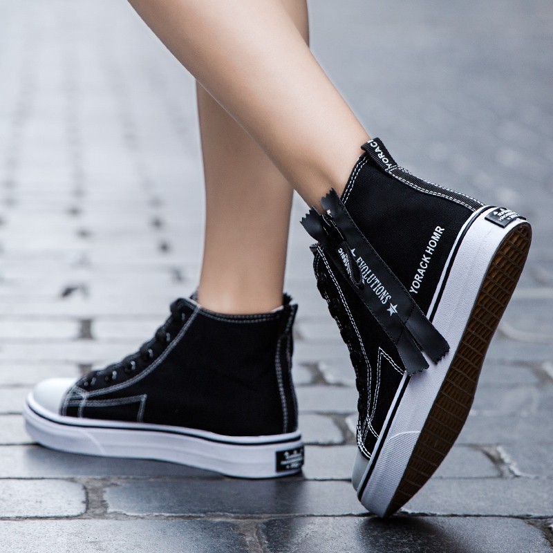 รองเท้าผ้าใบลําลองสําหรับ Unisex เหมาะกับการเล่นกีฬา Kasut Kanvas Kas ...