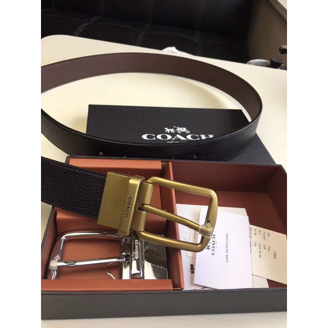 New Coach 55229 55434 Men's Wide Edition Gift Box Set Full True Leather ...