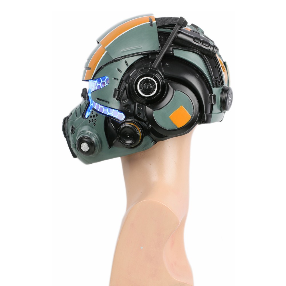XCOSERTitanfall 2 Jack Cooper Cosplay Helmet Game Full Head Resin Mask ...