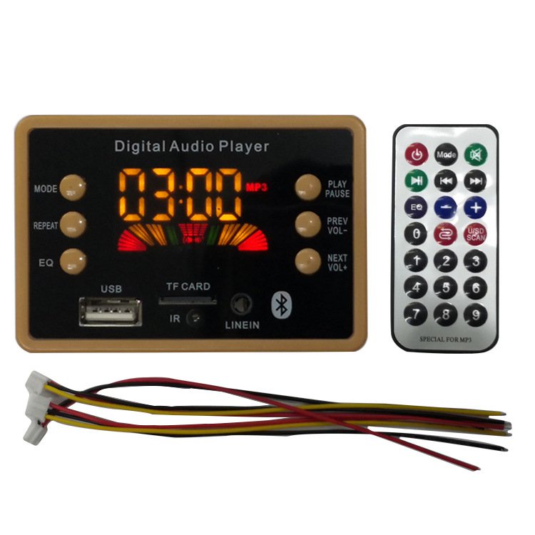 ใหม่ลดราคา NEW Color screen Wireless Bluetooth MP3 WMA Decoder Board ...