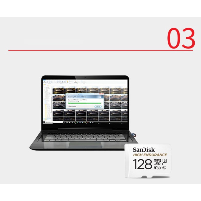 SanDisk Memory Card High Endurance Video Monitoring 32GB 64GB 128GB ...