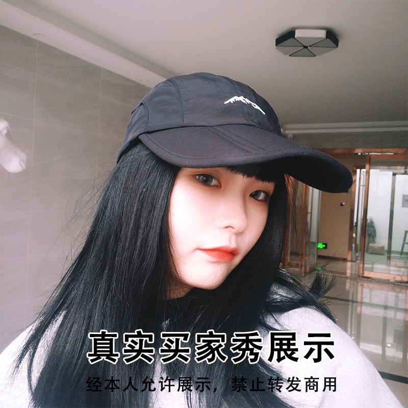 หมวกกันแดดผู้ชายหมวกกันฝนกันฝนกันฝนกลางแจ้งวิ่งแห้งเร็วหมวกกันแดดหญิง ...