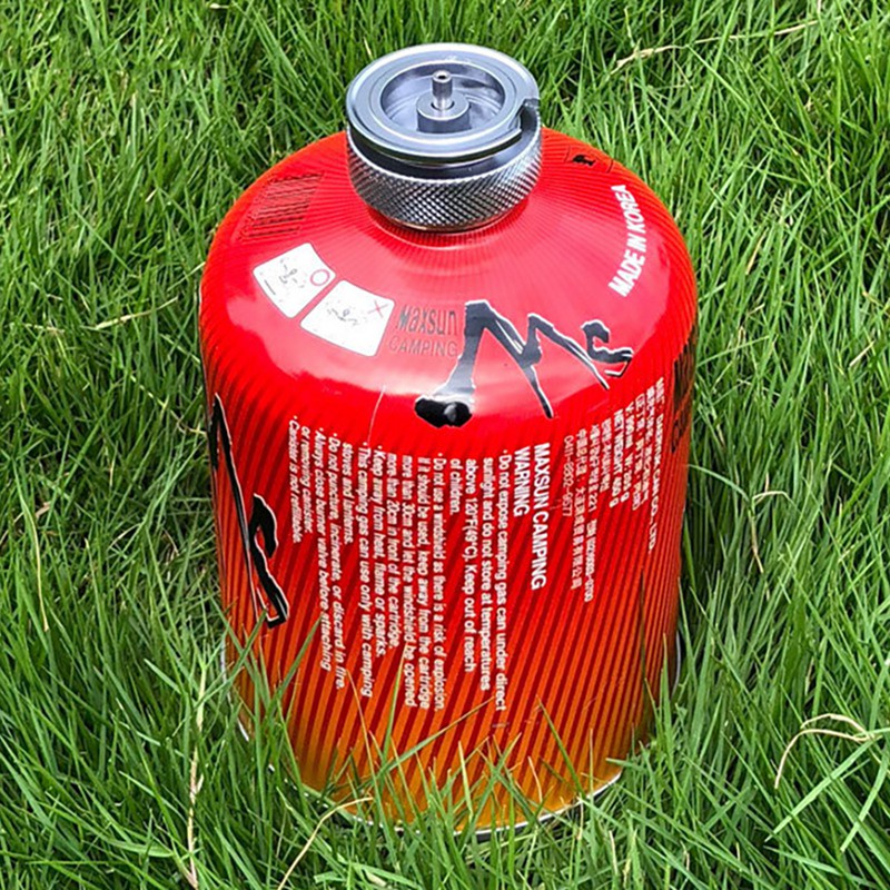 CAMPINGMOON Outdoor Aluminum Alloy Card to Alpine Converter Gas Tank ...