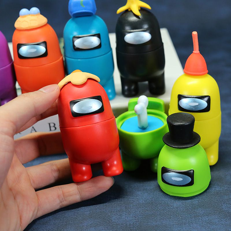 6/7/8/12pcs/Set Among Us Action Figure Toy AmongUs Game Brinquedos PVC ...