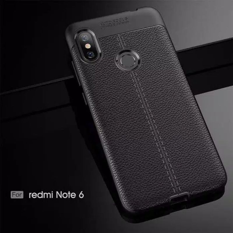 เคสโทรศัพท์หนังนิ่มแบบนิ่มลายอัตโนมัติสําหรับ XIAOMI REDMI NOTE 6 PRO ...