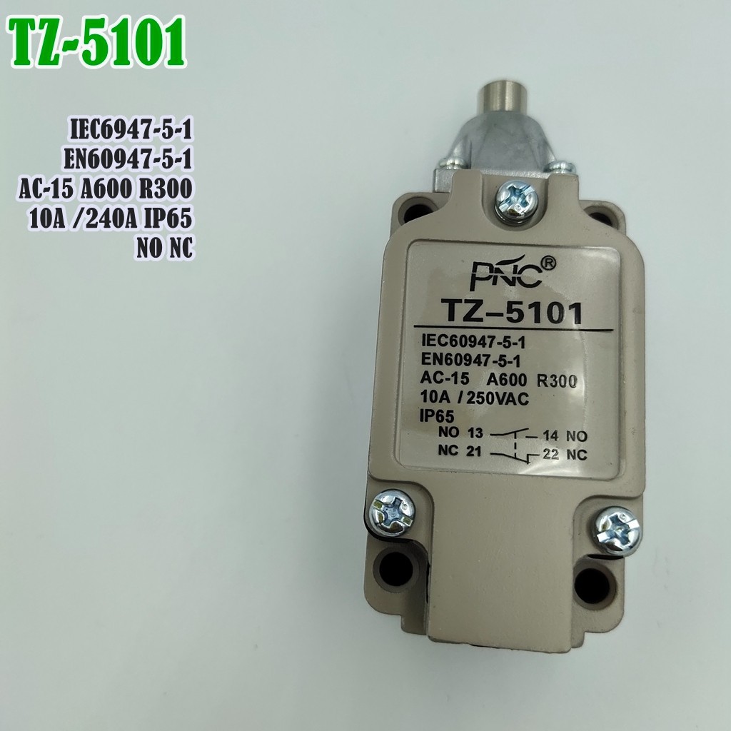 LIMIT SWITCH ลิมิตสวิตซ์ตระกูล 5 PNC TZ-5108-2TZ-5104-2TZ-5103TZ-5107-2TZ-5105TZ-5101TZ5102 ...