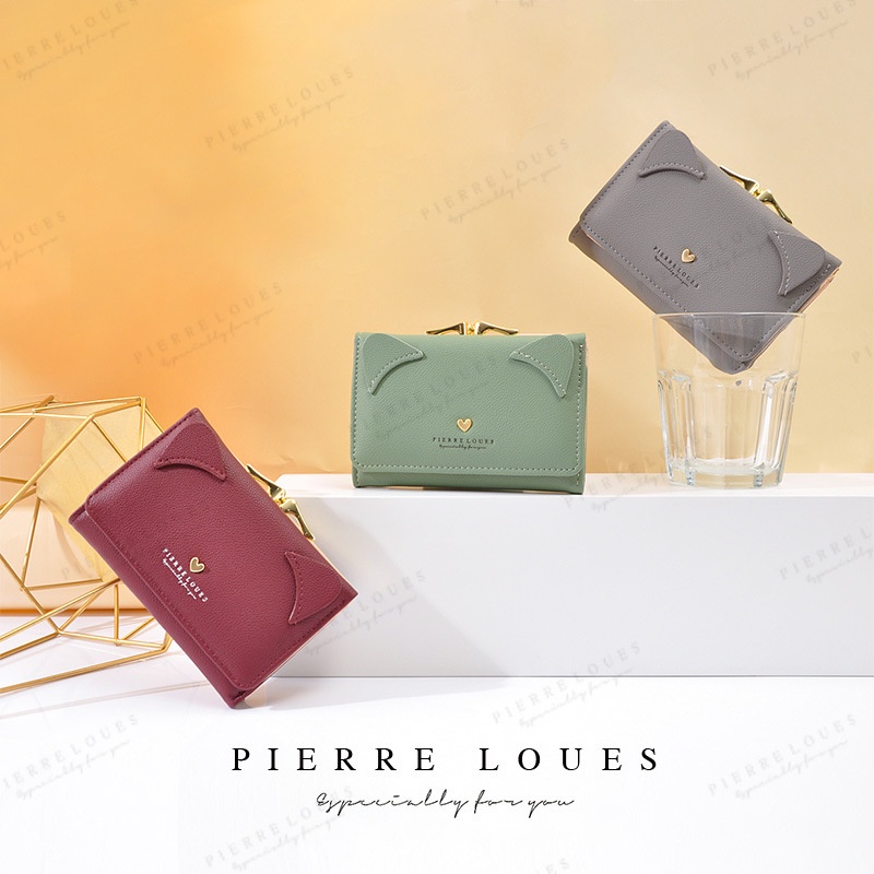 กระเป๋าสตางค์ Pierre Loues ใบใหญ่ จุของได้เยอะ แฟชั่นฤดูใบไม้ร่วง และ ...