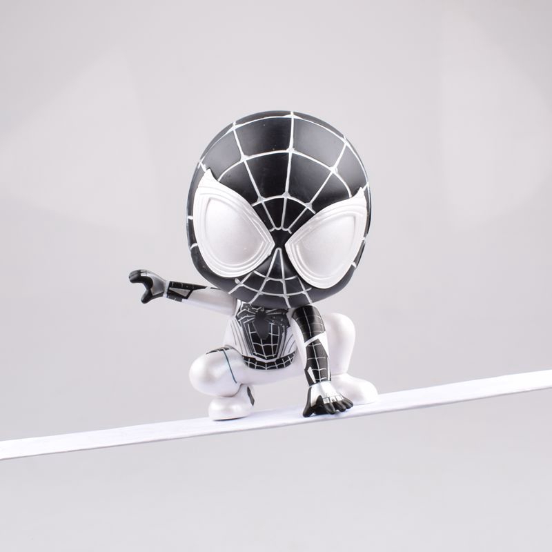 Ps4 Spiderman Negative Suit Pvc Action Figure Spider-Man Q Version ...