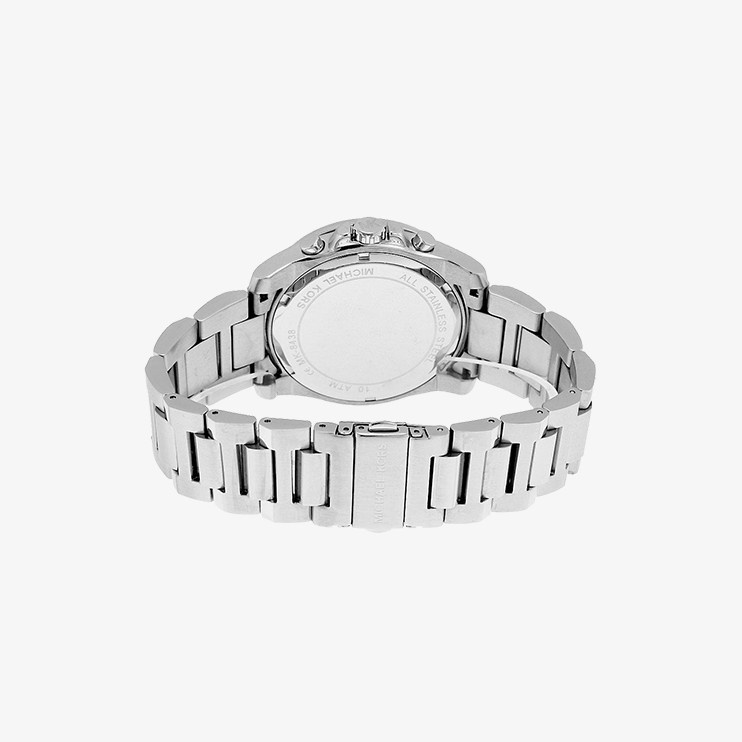 MICHAEL KORS นาฬิกาข้อมือผู้ชาย รุ่น MK8438 Brecken Chronograph Black ...