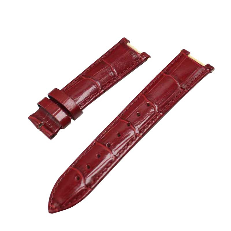 อะไหล่สายนาฬิกาข้อมือ 16มม. Burgundy Italian Cowhide Mk6451 - ds0310s ...