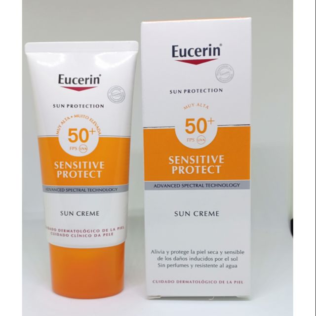 Eucerin Sensitive Protect Sun Cream SPF 50+ 50ml - kritsada00000 - ThaiPick