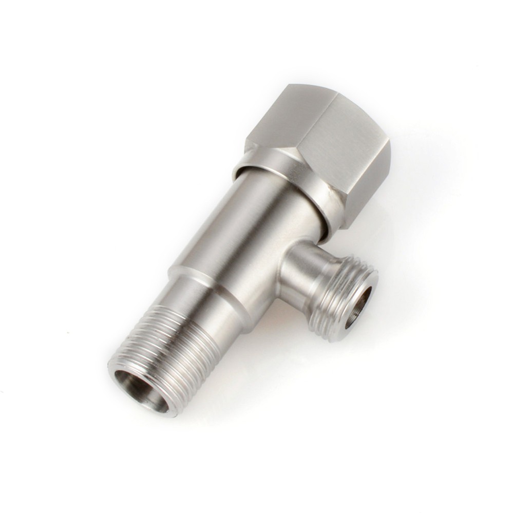 304 Stainless Steel Angled Valve Shower Head Toilet Faucet Stop Valve ...