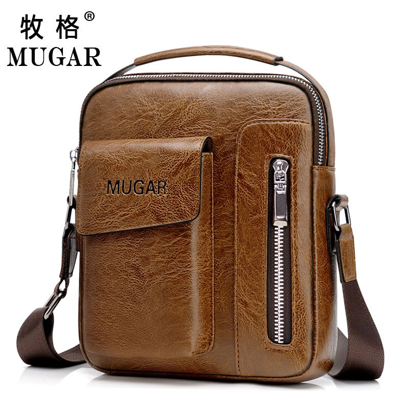 MUGAR/Mugger ผู้ชายธุรกิจกระเป๋าลำลอง HB1675 Mugger กระเป๋าเดินทาง ...