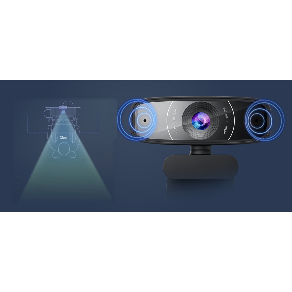 ASUS Webcam C3 USB camera 1080p 30 fps 1 year warranty - 108thingitshop ...