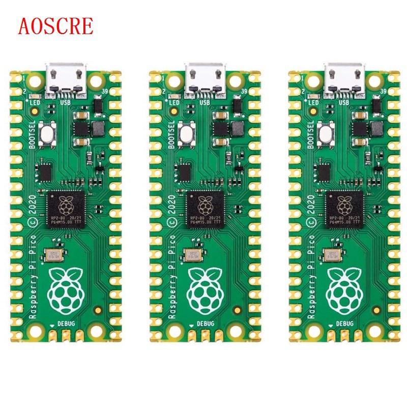 บอร์ดไมโครควบคุมสตูดิโอ Raspberry Pi Pico สําหรับ Raspberry Pi Rp2040 Dual-Core Arm Cortex M0 ...