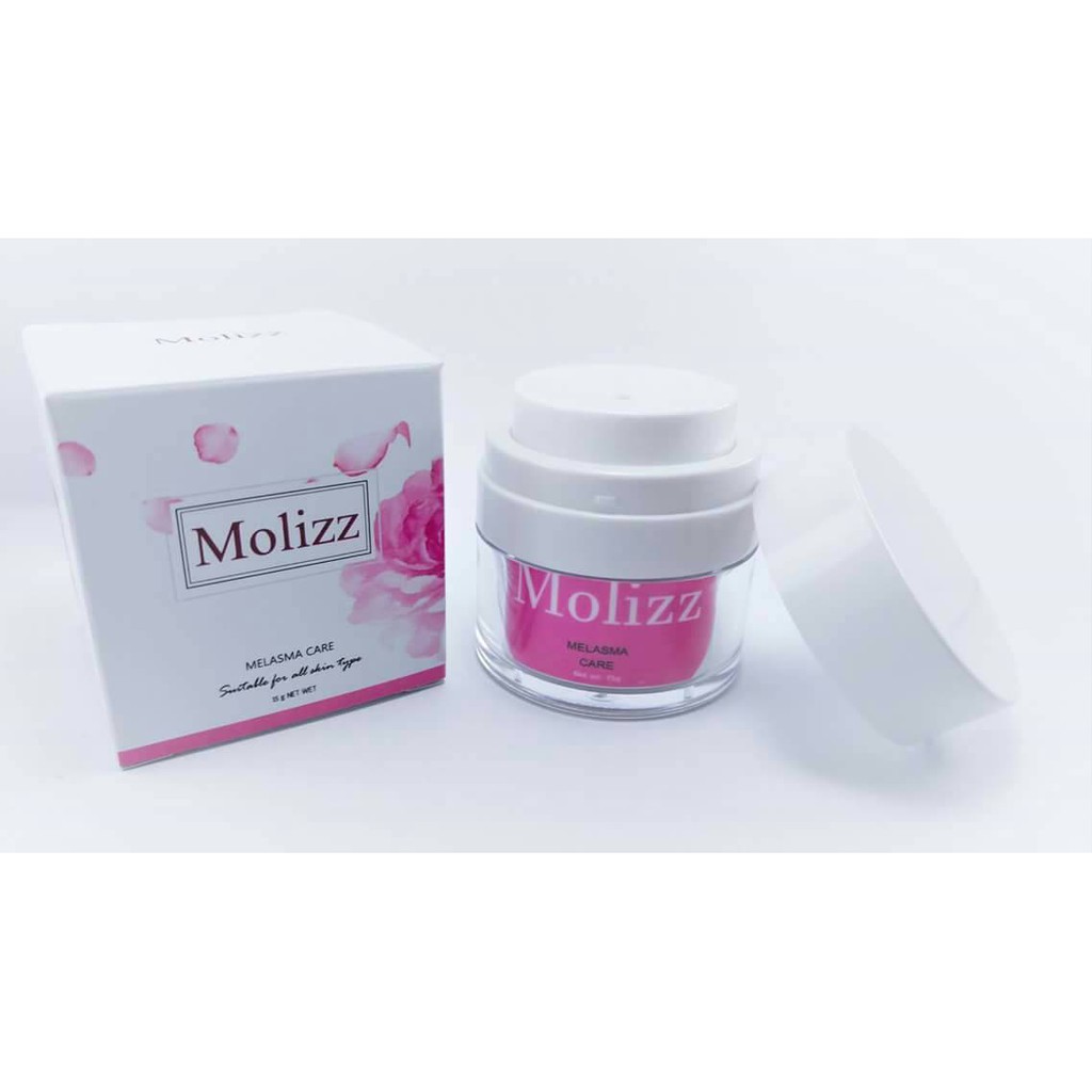 Molizz เซทจัดการฝ้า กระ จุดด่างดำ แบบเร่งด่วน เซรั่ม+ครีมโมลิส ...