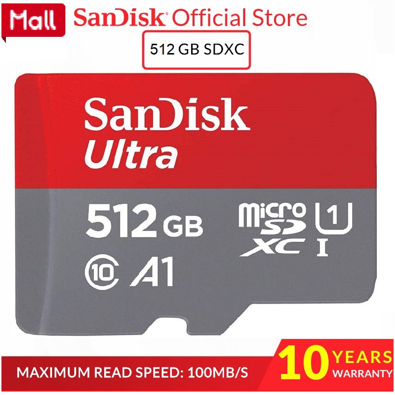 Fast Deliverysandisk memory cardSandisk Memory Card 512GB Micro sd card ...
